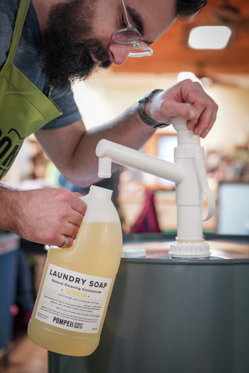Lemon Tea Tree Natural Laundry Soap – Pompeii Street Soap Co.